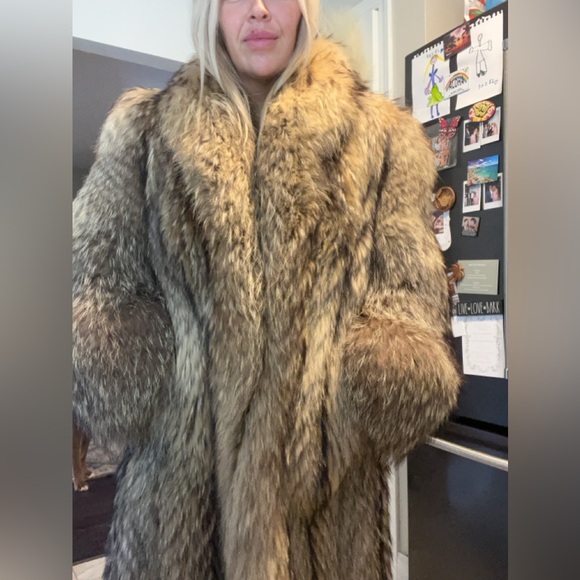 Jackets & Coats | Real Raccoon Tanuki Fur Coat | Poshmark